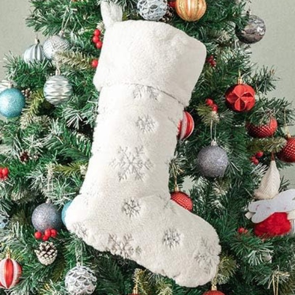 Holiday | Christmas Stockings Large 18 Faux Fur Xmas Stocking With ...